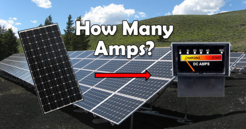 How Many Amps Do Solar Panels Produce? (Free Calculator) – Solars House