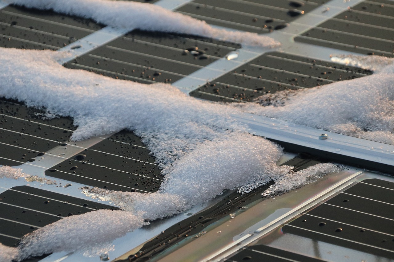 How Efficient Are Solar Powered Snow Melting Mats? Winter Tips – Solars ...