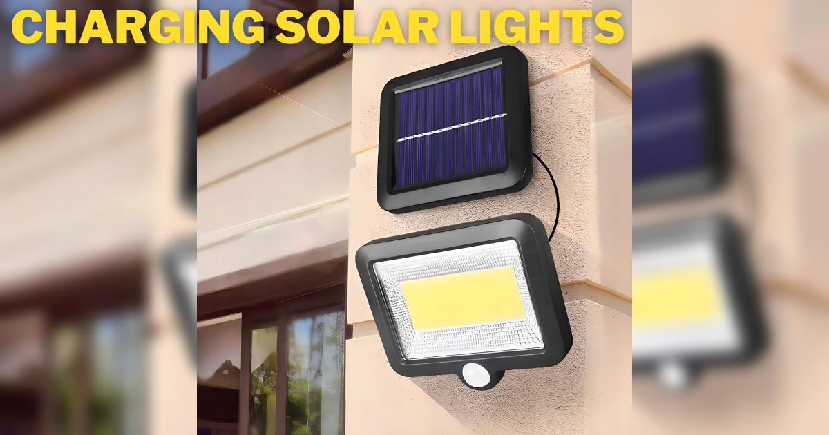 How To Charge Solar Lights Without Sun Light 13 Sources Solars House